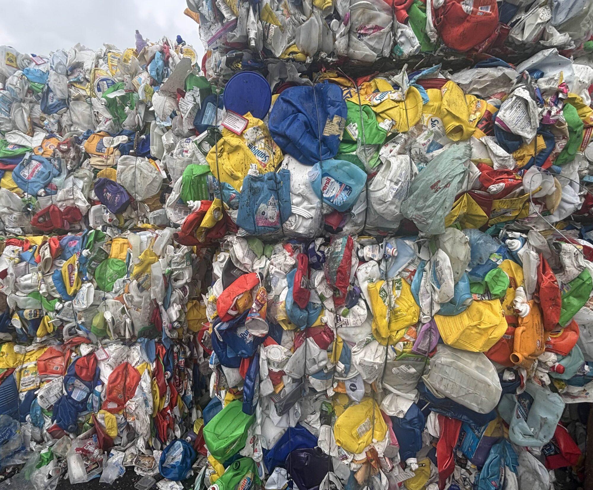 HDPE Mixed Color Bottles Bales – Merlin Plastics